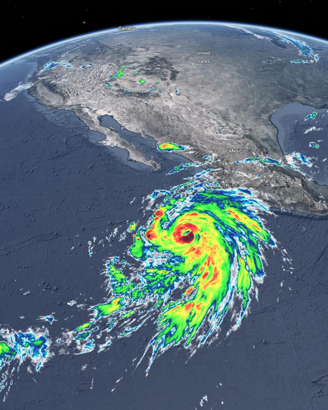 Hurricane Hilary Grows Off Mexico And Could Reach California - Parriva