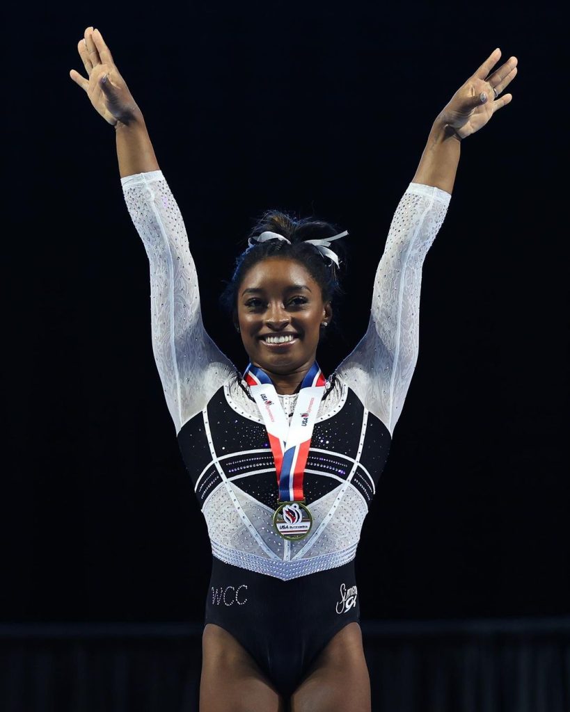 Simone Biles Wins A Record 8th Us Gymnastics Title A Full Decade After
