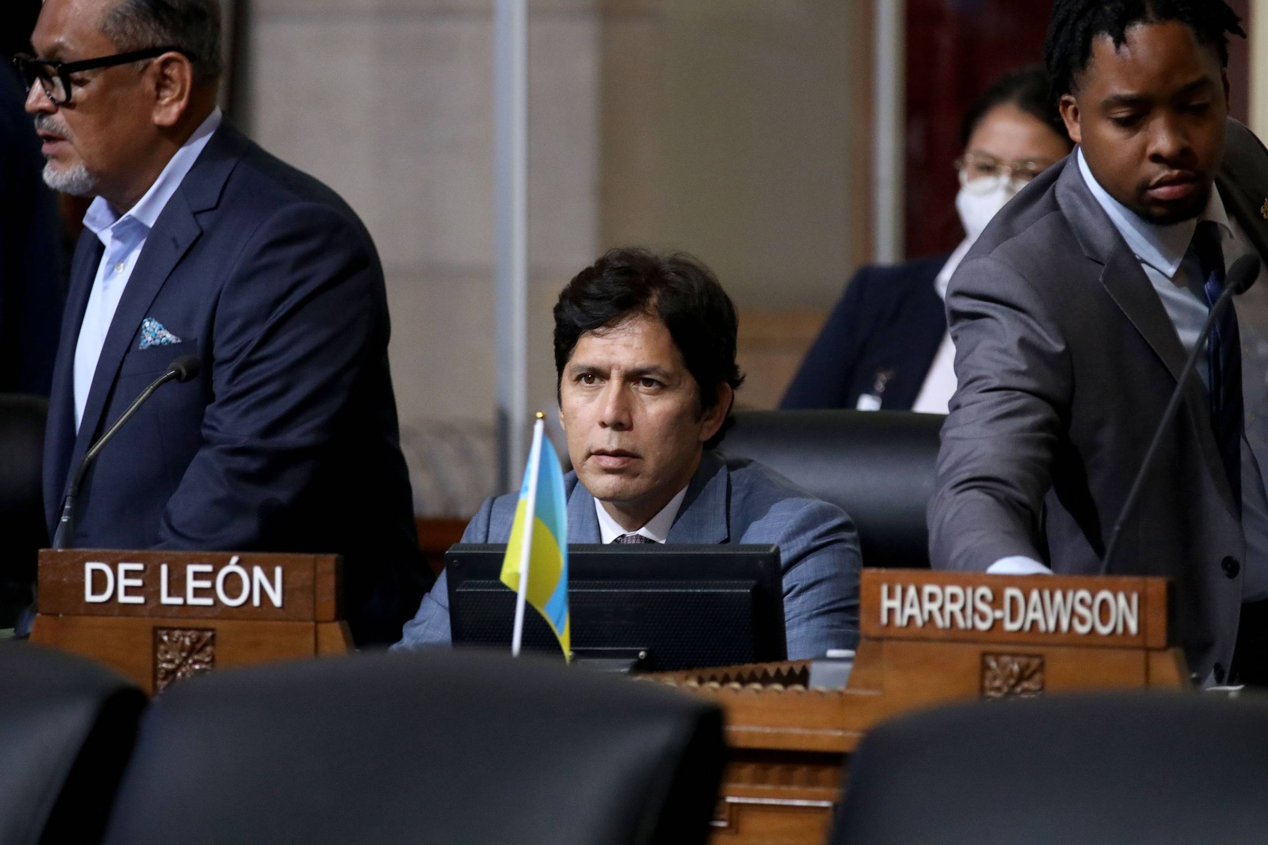 Kevin De Leon Who Rebuffed Biden’s Call To Resign After Racism Scandal ...