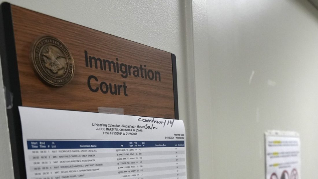 The number of cases heard by immigration judges in the country has reached unprecedented levels ...