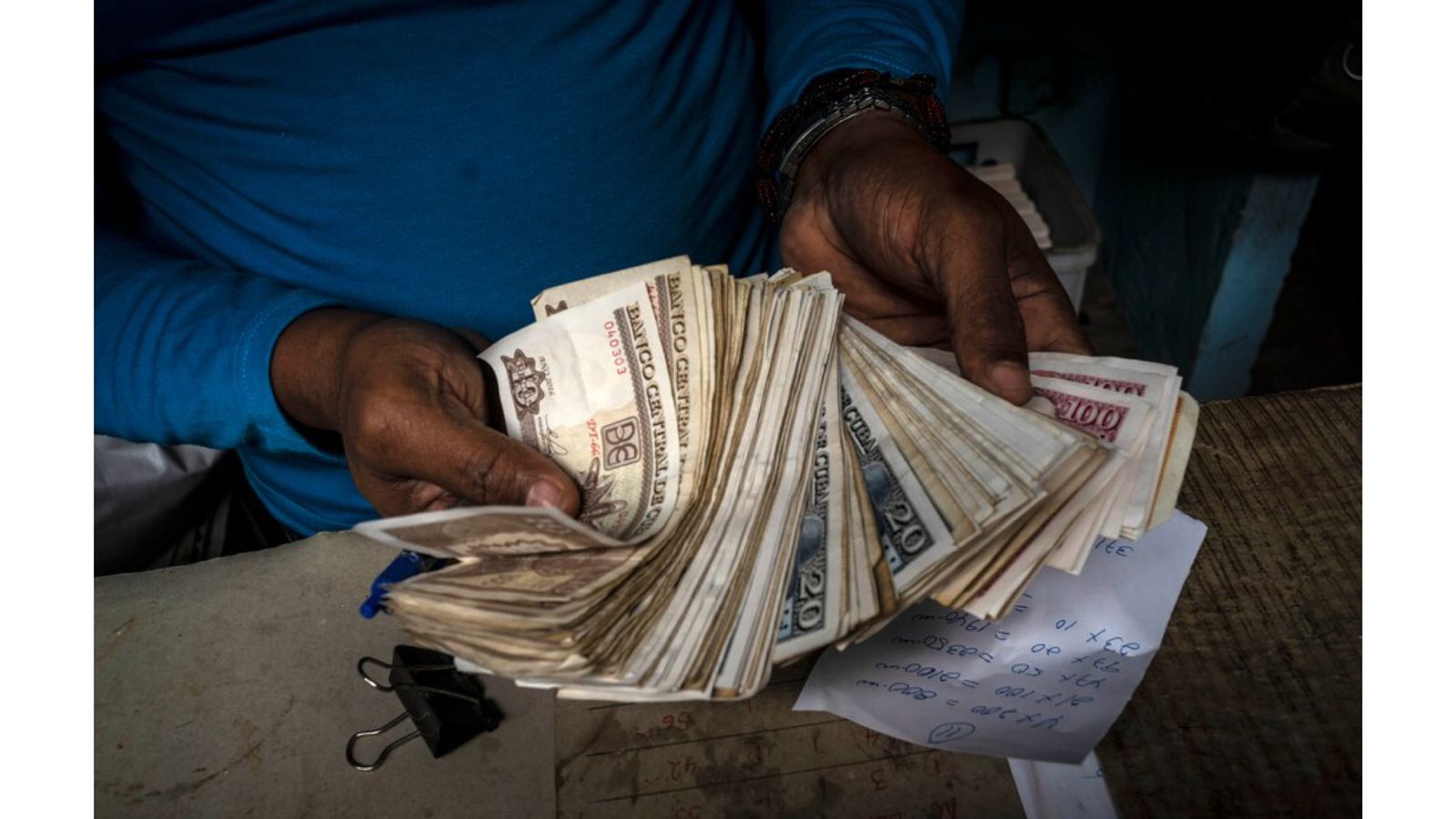 Long Lines Form And Frustration Grows As Cuba Runs Short Of Cash - Parriva