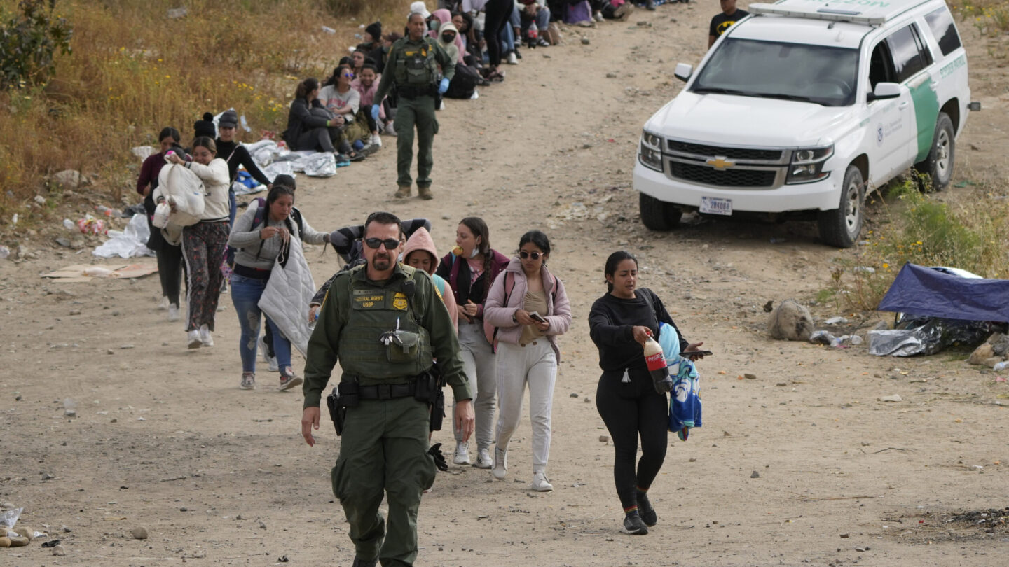 Migrant Encounters At U.S.-Mexico Border Have Fallen Sharply In 2024 ...