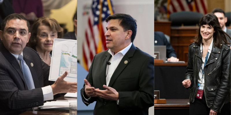 Three Latino Democrats Break With Party On DHS Funding