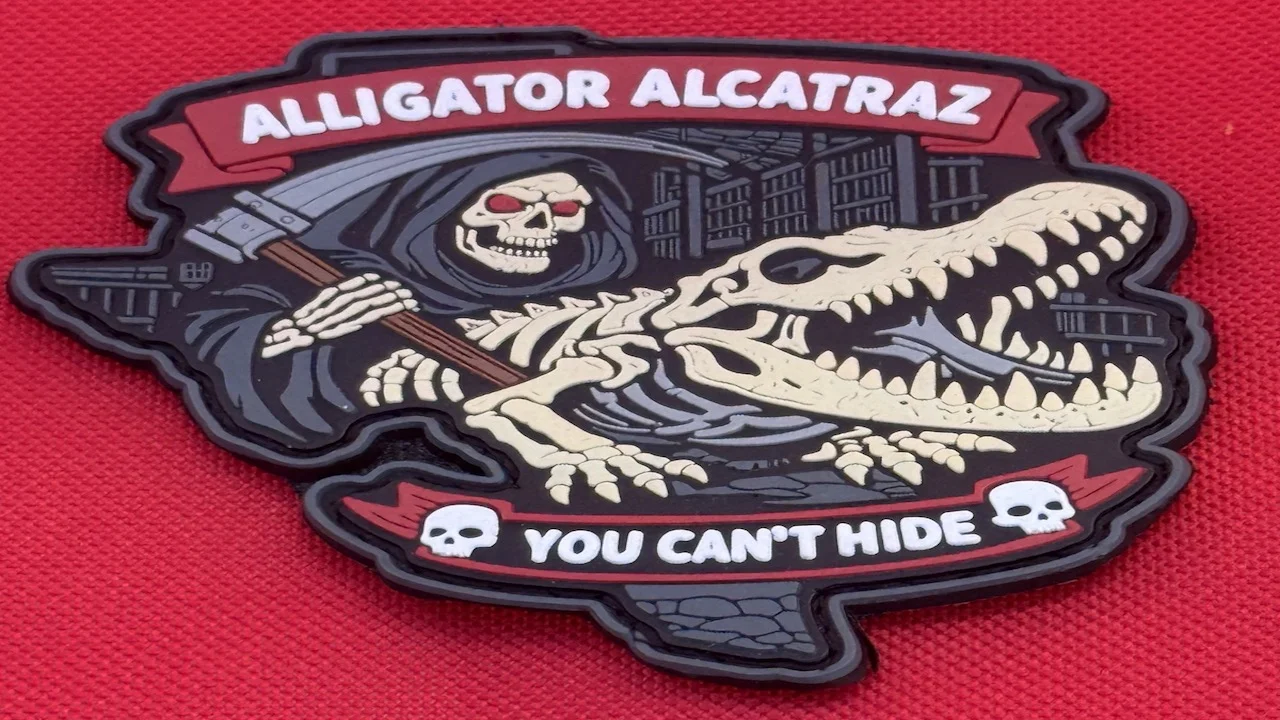 Alligator Alcatraz Detention Center: Guards’ Grim Patches Revealed