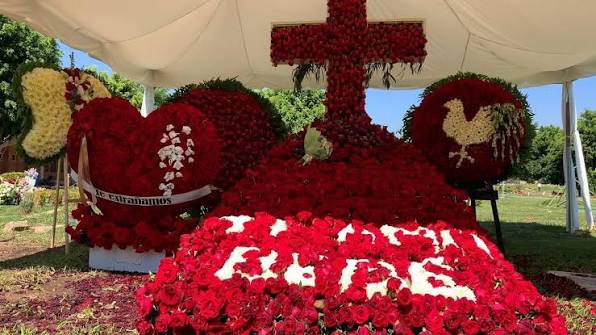 Thousands Of Roses And An Apparent Message From Family: Images Of “El ...